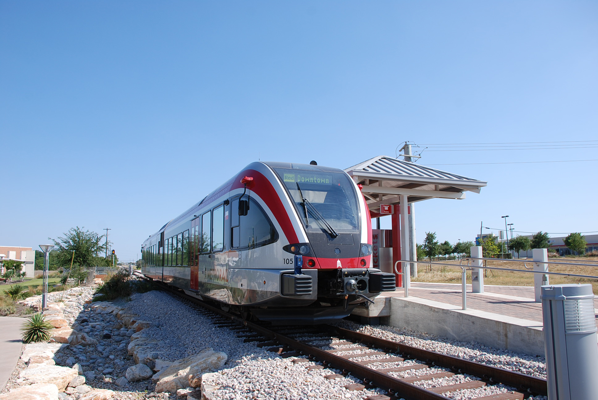 Locations Hub - Capitol MetroRail - Leander Station